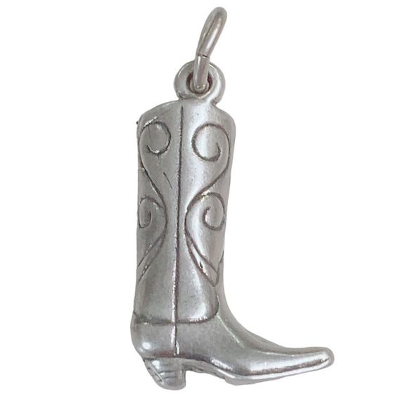 Jewelry | Cowboyboot Sterling Silver Pendant Or Charm | Poshmark